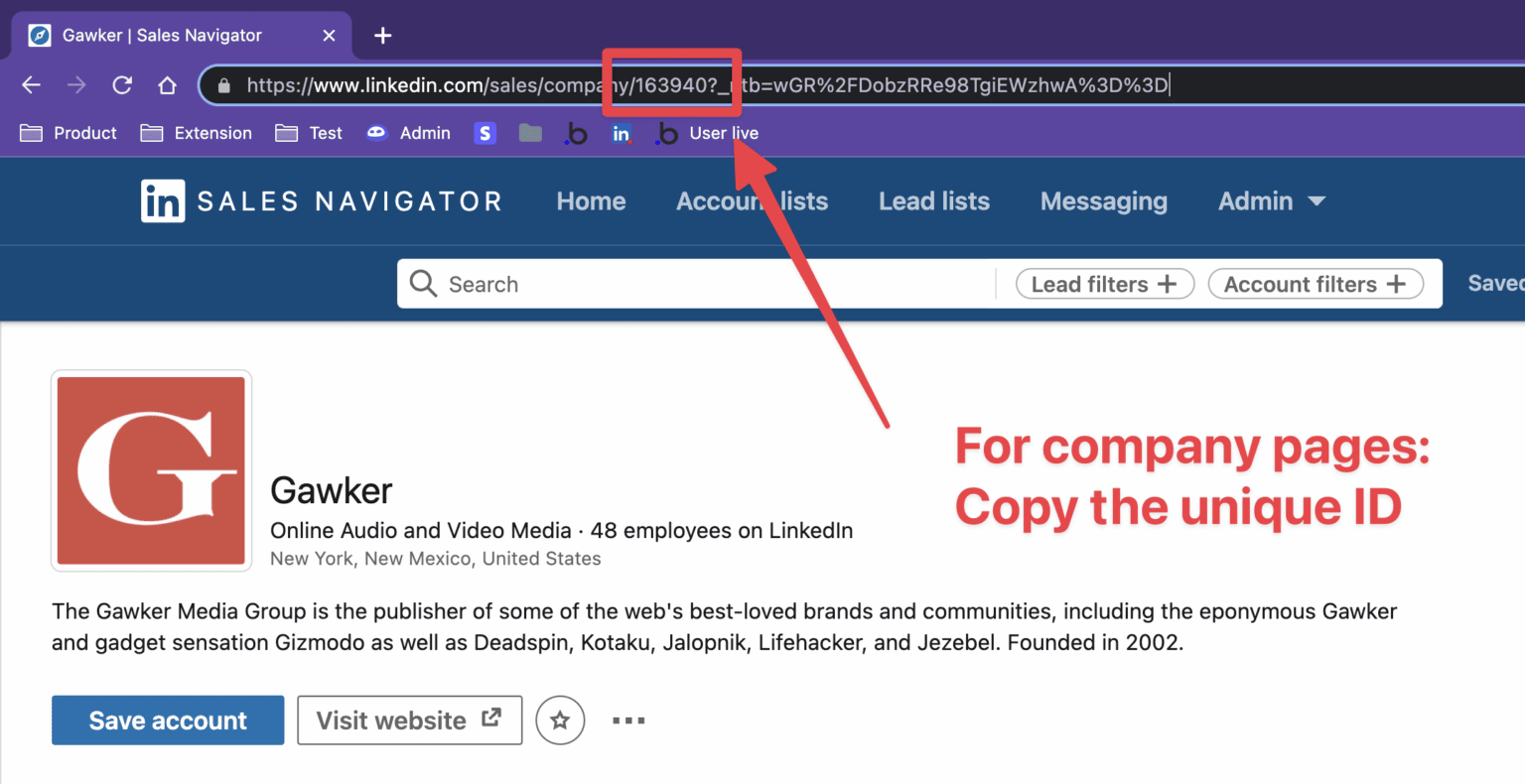 How To Convert Sales Navigator URL To LinkedIn URL?