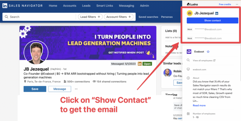 How To Get Verified Emails From Linkedin Sales Navigator?