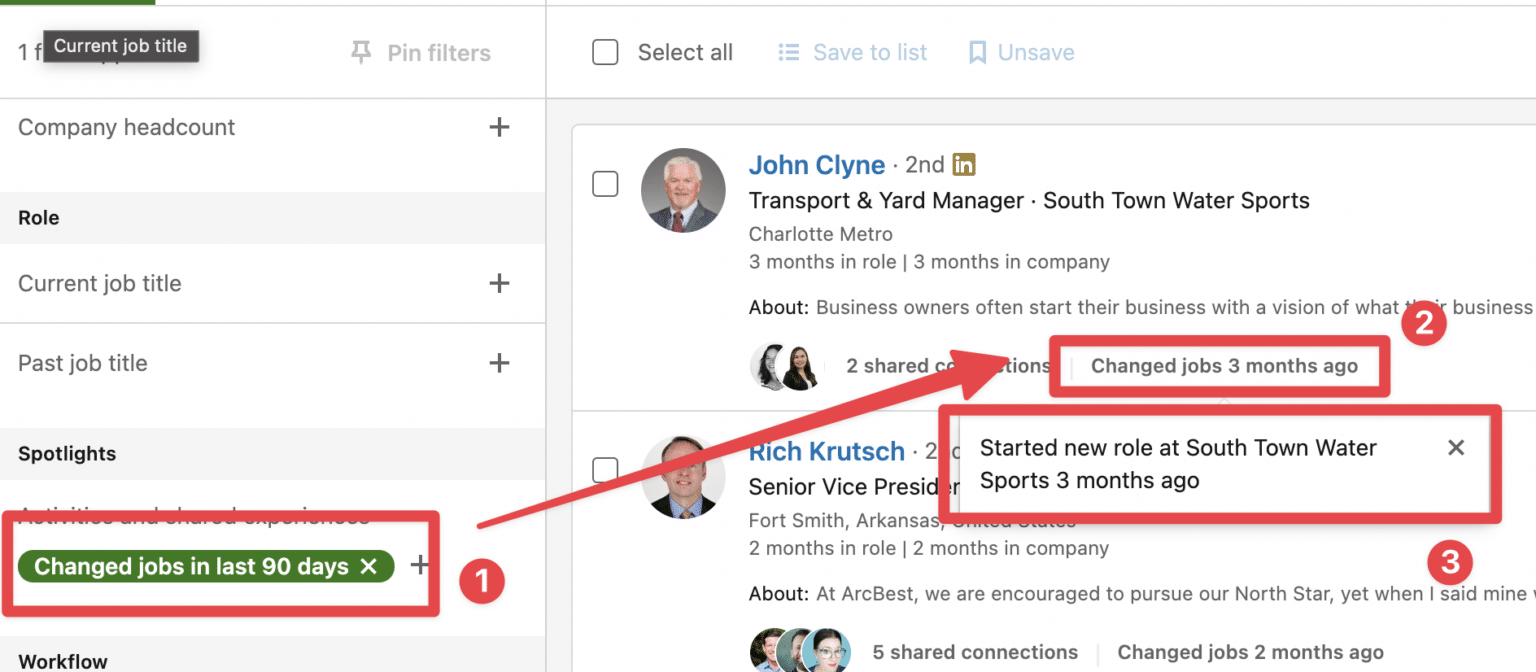 Linkedin Sales Navigator Advanced Search Filters Tutorial