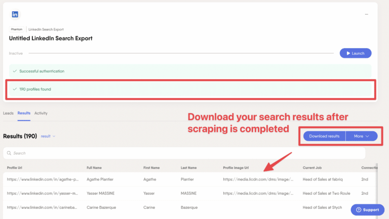 How To Export Linkedin Search Results To Excel in 2025?