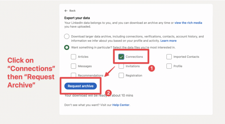 How To Export Linkedin Contacts To Excel? Step by step Guide