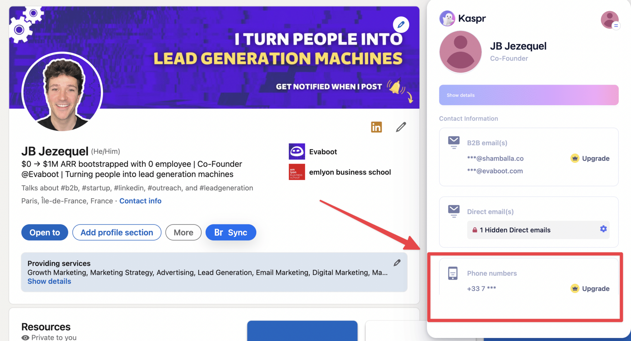 How To Get Phone Numbers From LinkedIn & Sales Navigator?