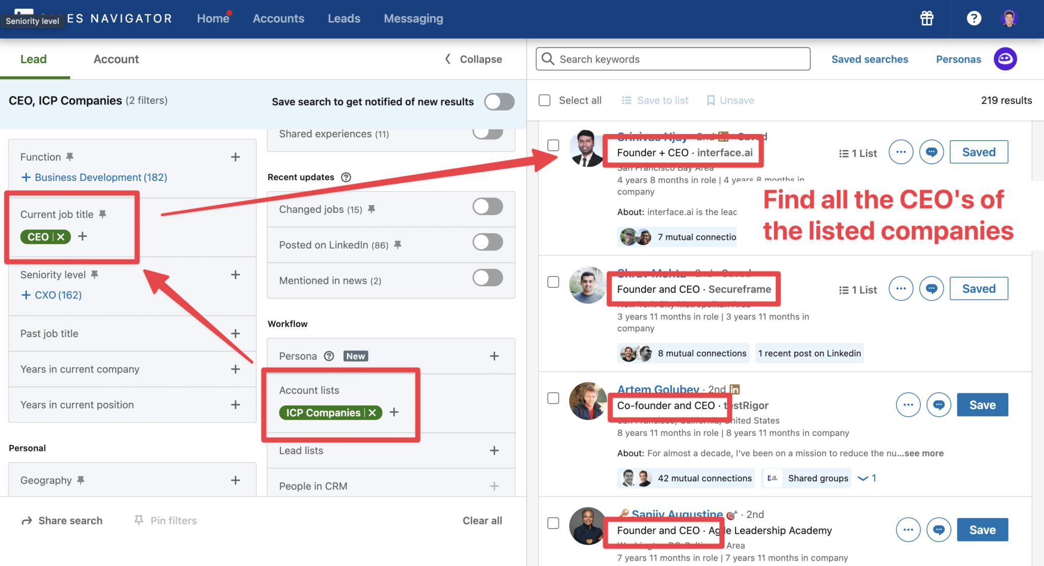 How To Export Leads From LinkedIn Sales Navigator To Excel?