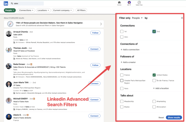 LinkedIn Advanced Search Filters (2025 Ultimate Guide)