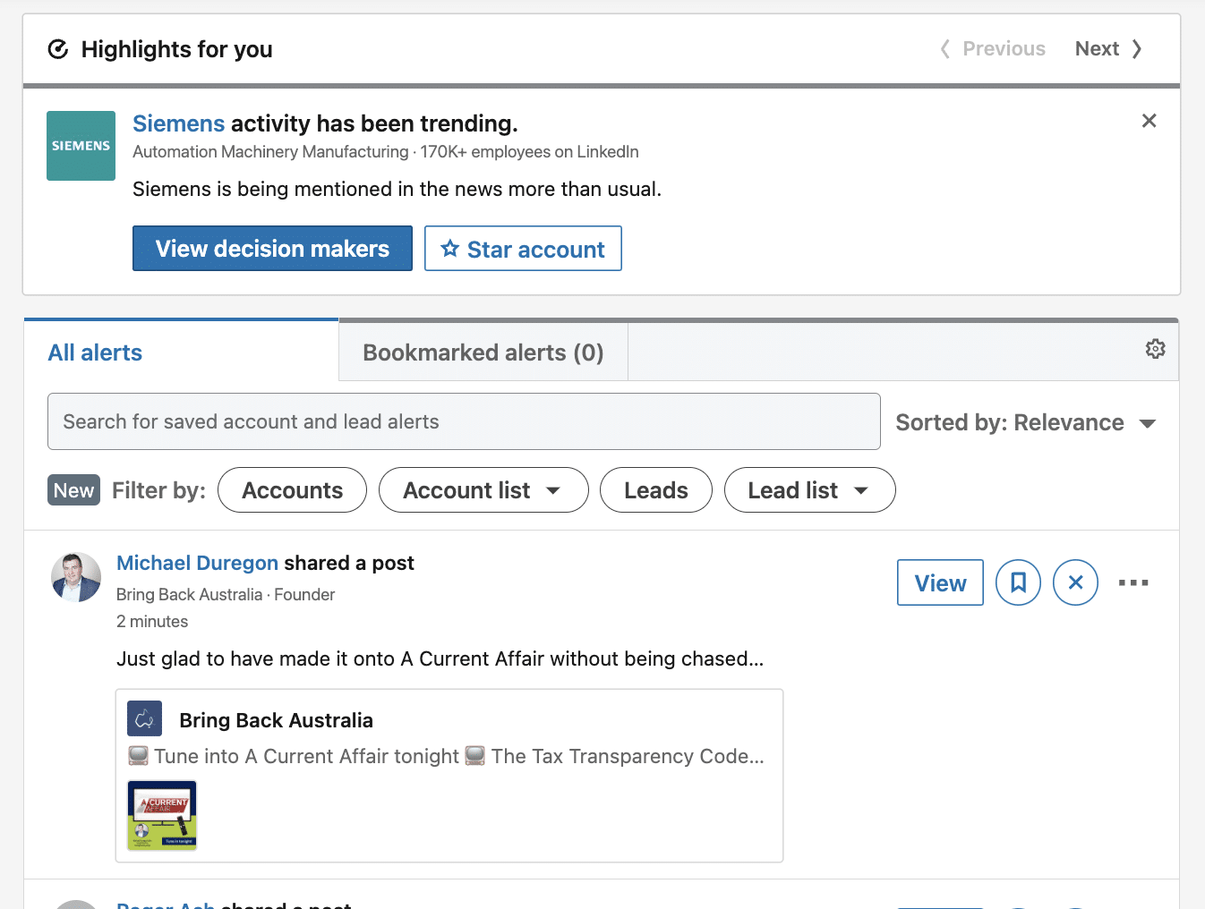 How To Use Linkedin Sales Navigator Alerts? [2025]