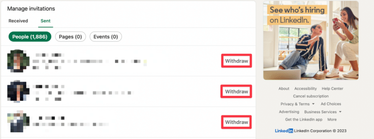How To Withdraw An Invitation on LinkedIn? (2025 Tutorial)