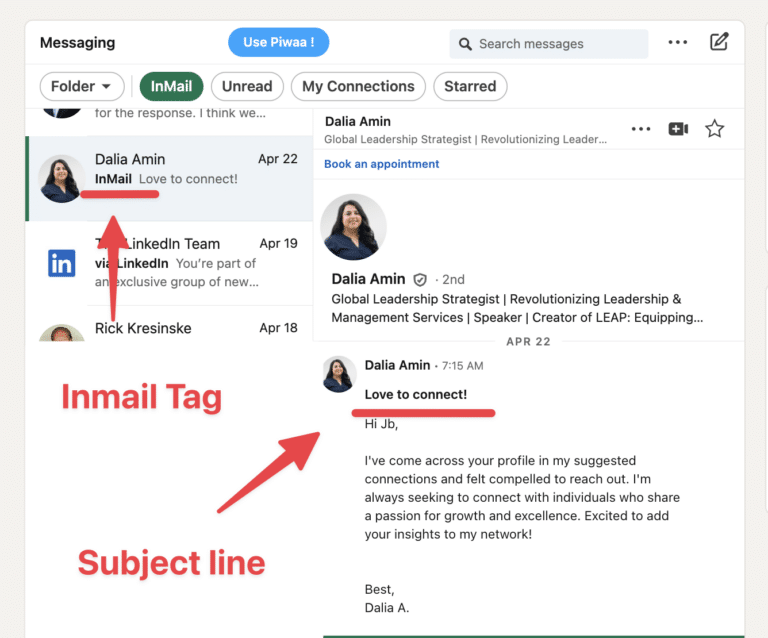 What is InMail on LinkedIn and How do They Work in 2025?