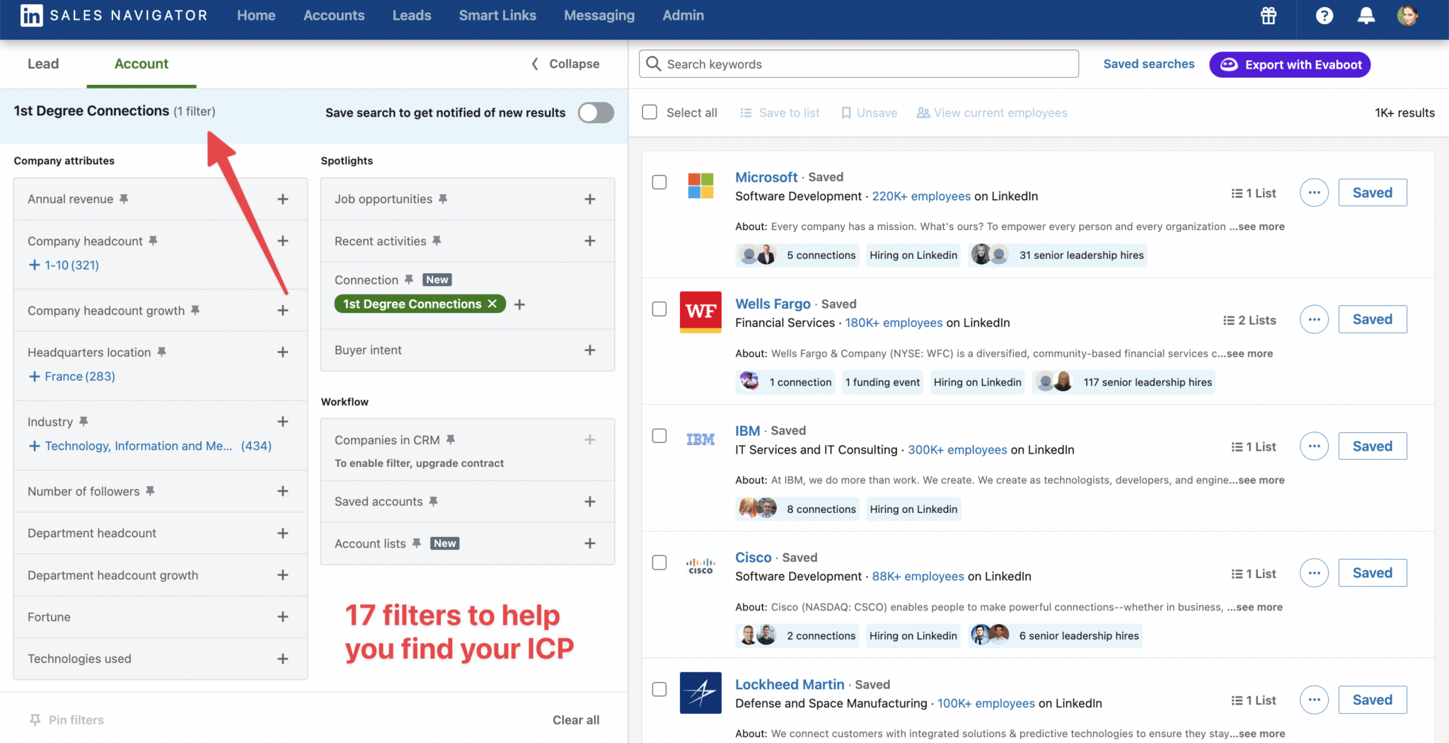 How To Export Leads From LinkedIn Sales Navigator To Excel?