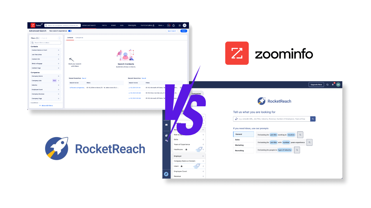 ZoomInfo vs RocketReach: Which is Better in 2026?