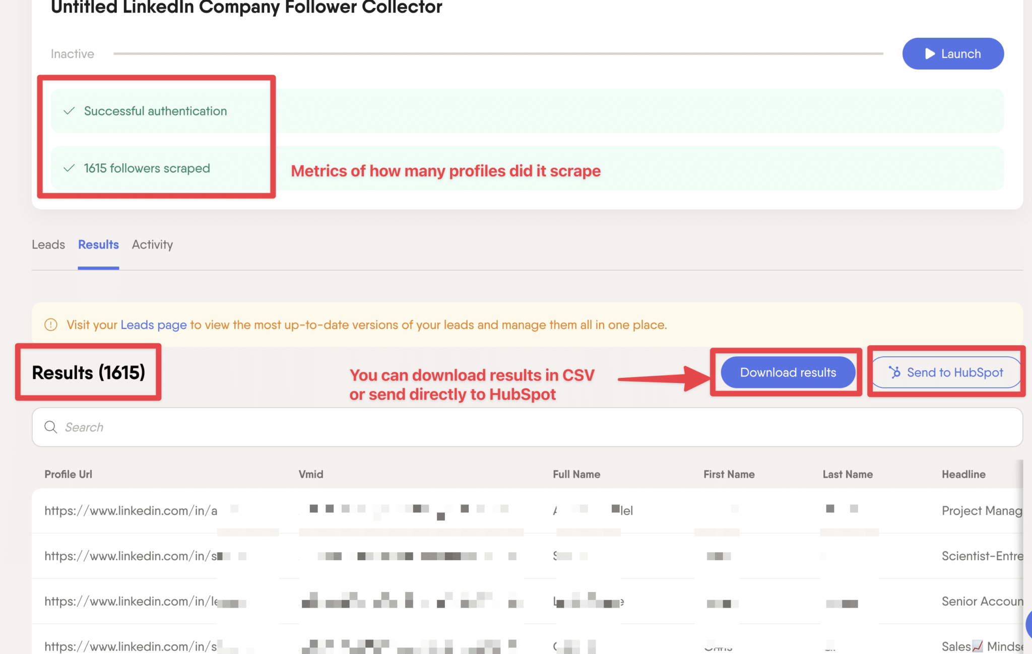 How To Export LinkedIn Company Page Followers To CSV?