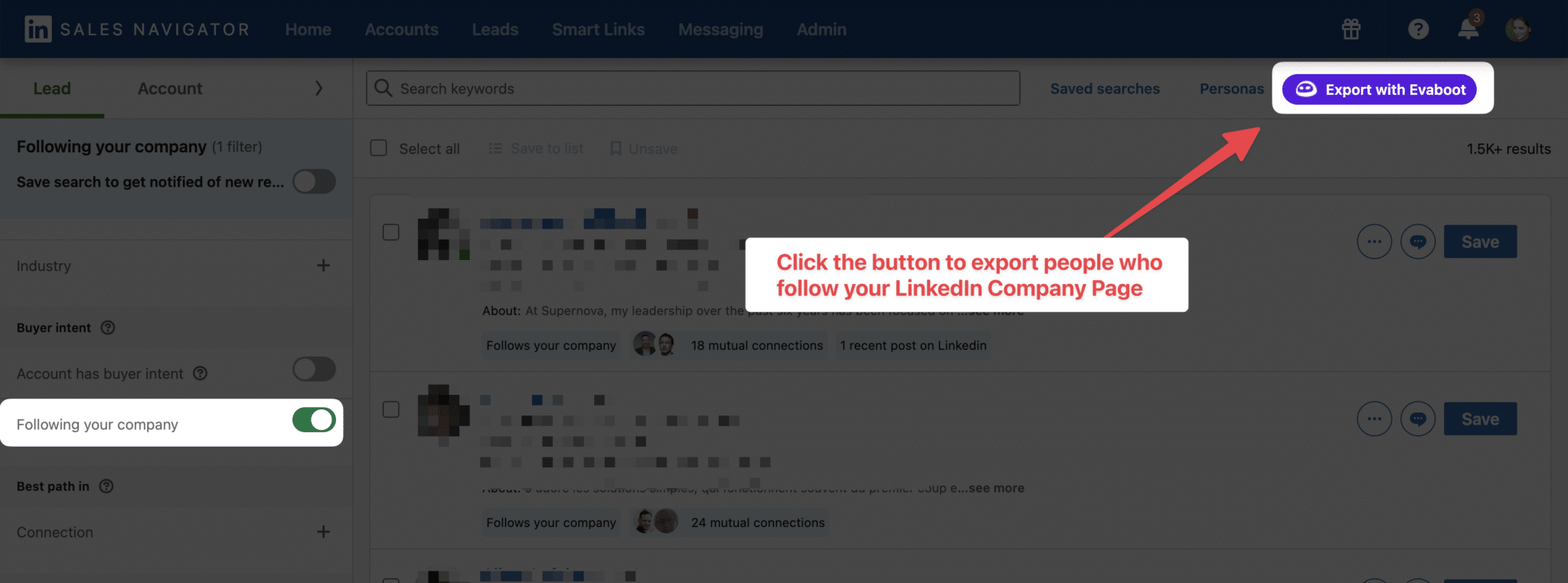 How To Export LinkedIn Company Page Followers To CSV?