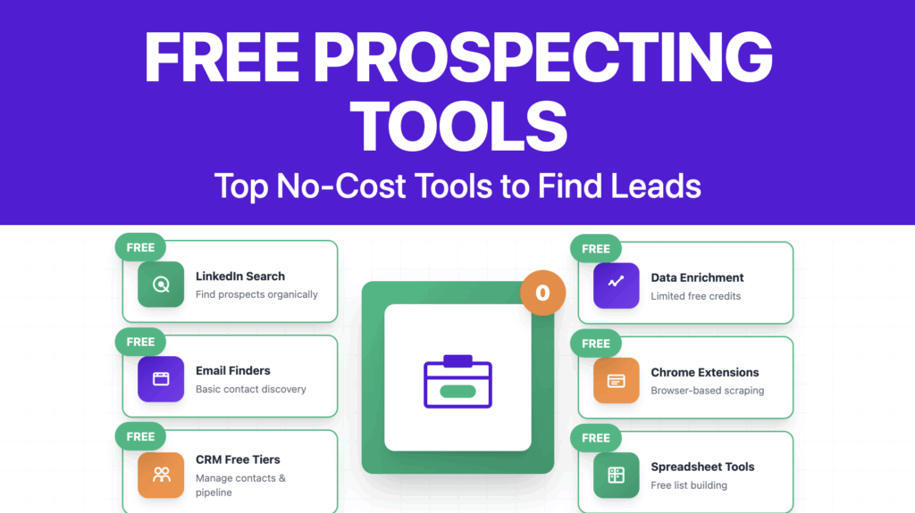 15 Free Sales Prospecting Tools To Boost Your Sales In 2026