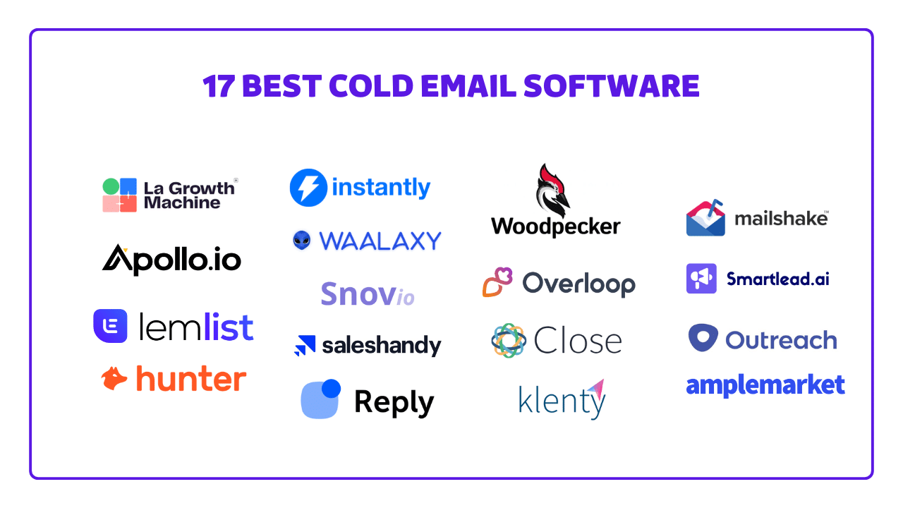15+ Best Cold Email Software For Outreach Campaigns [2025]