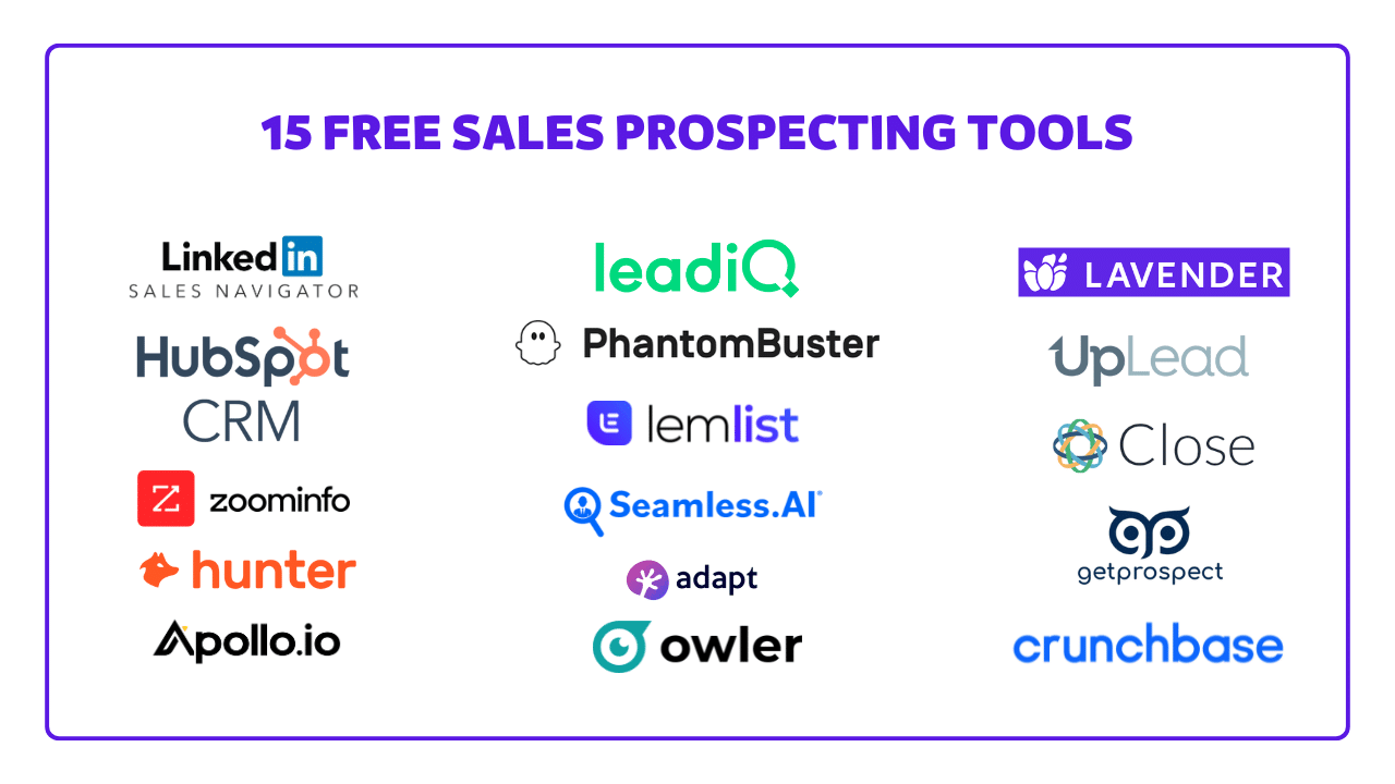 15 Free Sales Prospecting Tools To Boost Your Sales In 2025