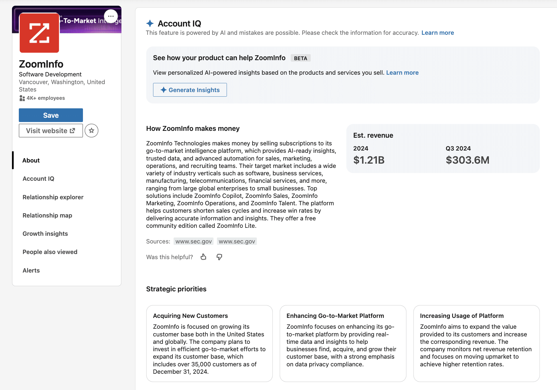 Sales Navigator Account IQ: Features, Tips, and CRM Use
