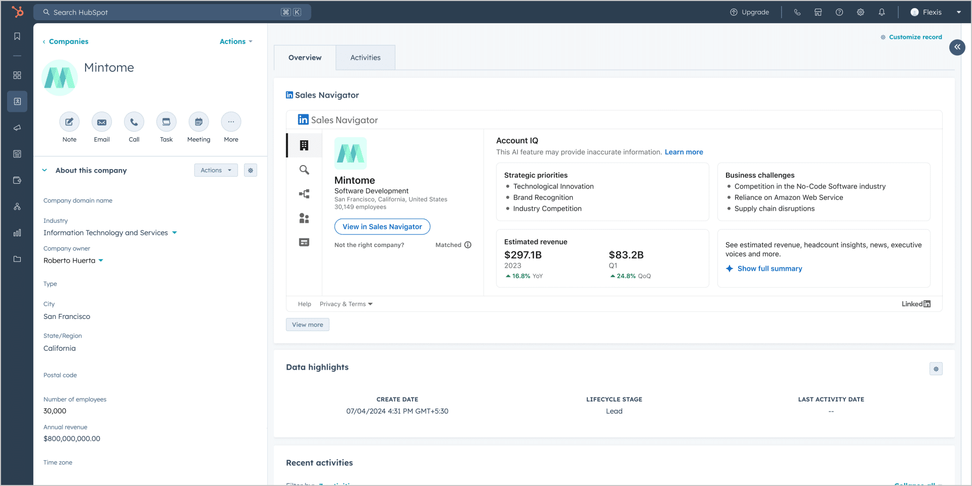 Sales Navigator Account IQ: Features, Tips, and CRM Use